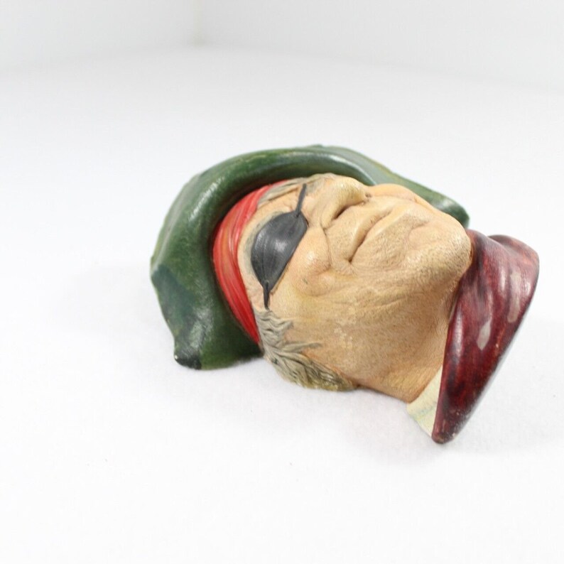 Smuggler Pirate Bossons Head Made in England Chalkware Vintage Legend ...