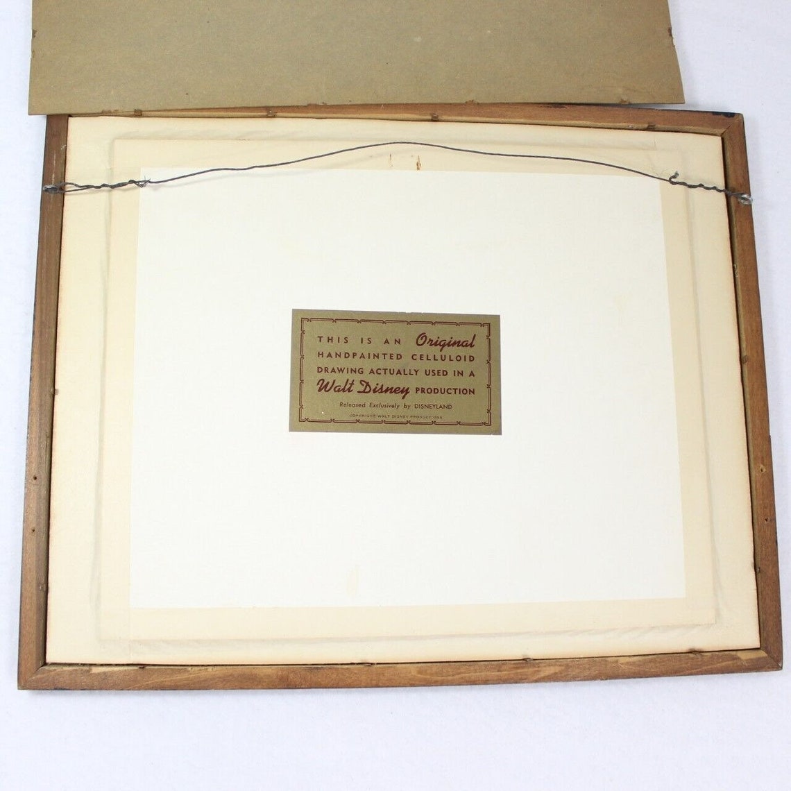 Disney Ludwig Von Drake Production Animation Art Cel Original Cel ...