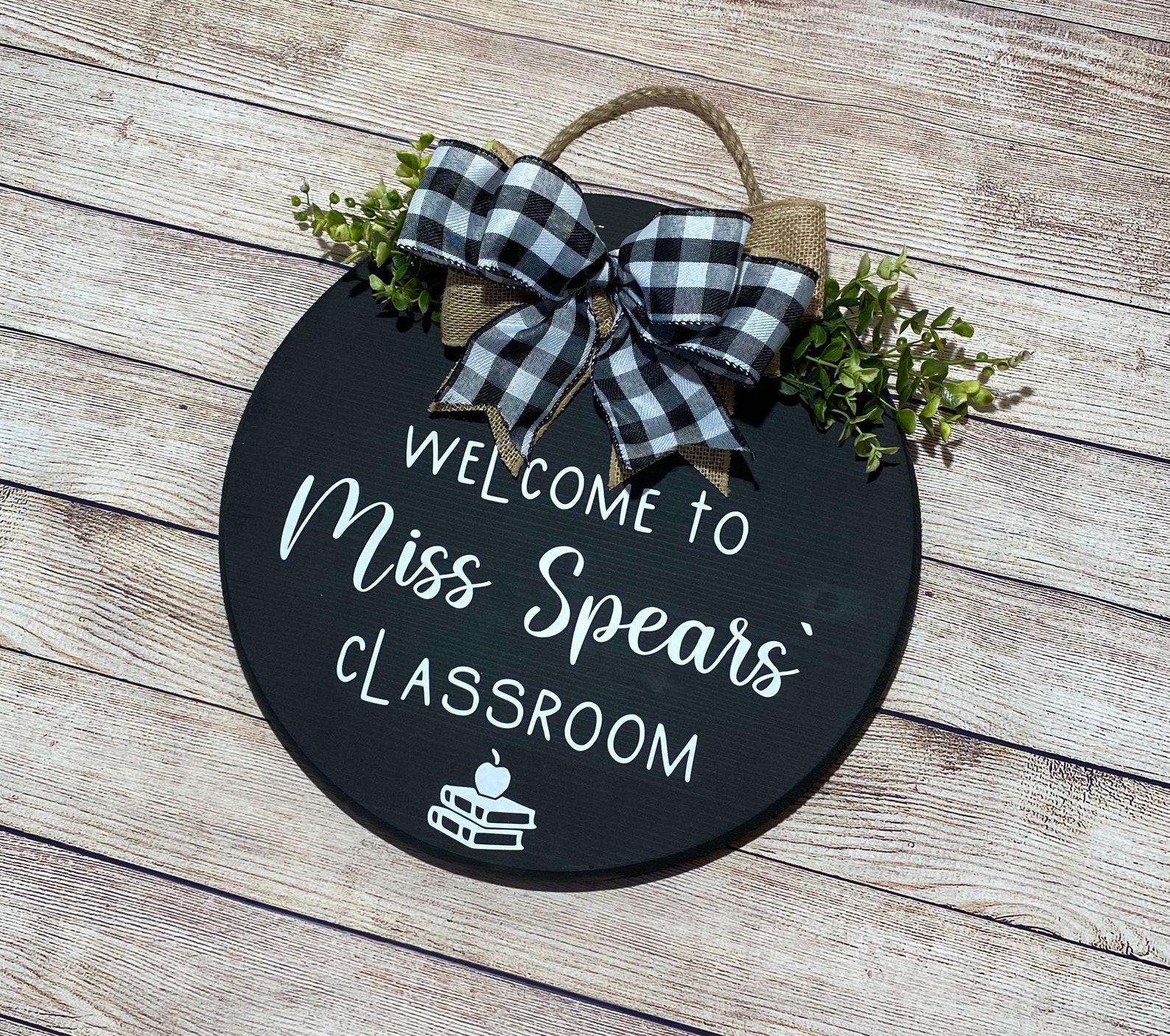 Teacher Door Sign Personalized Teacher Door Sign Teacher - Etsy