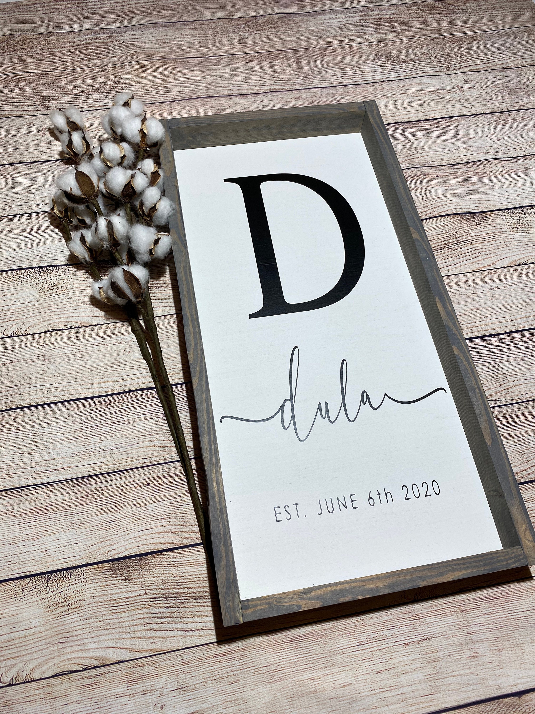 Last Name Sign Established Wood Sign Wooden Last Name Sign - Etsy