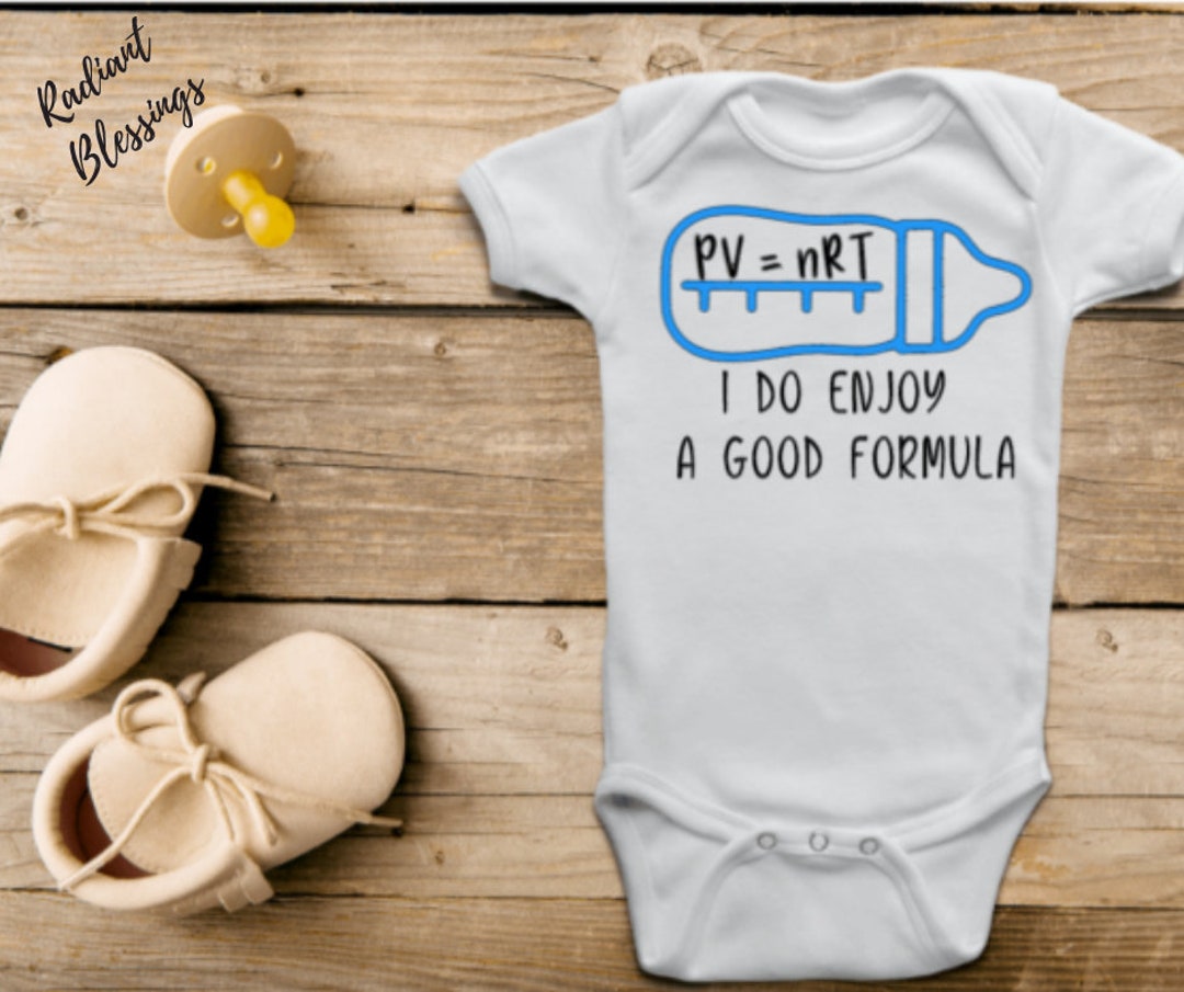 I Do Enjoy A Good Formula Baby Bib / Onesie® Funny Science Pun Bib ...