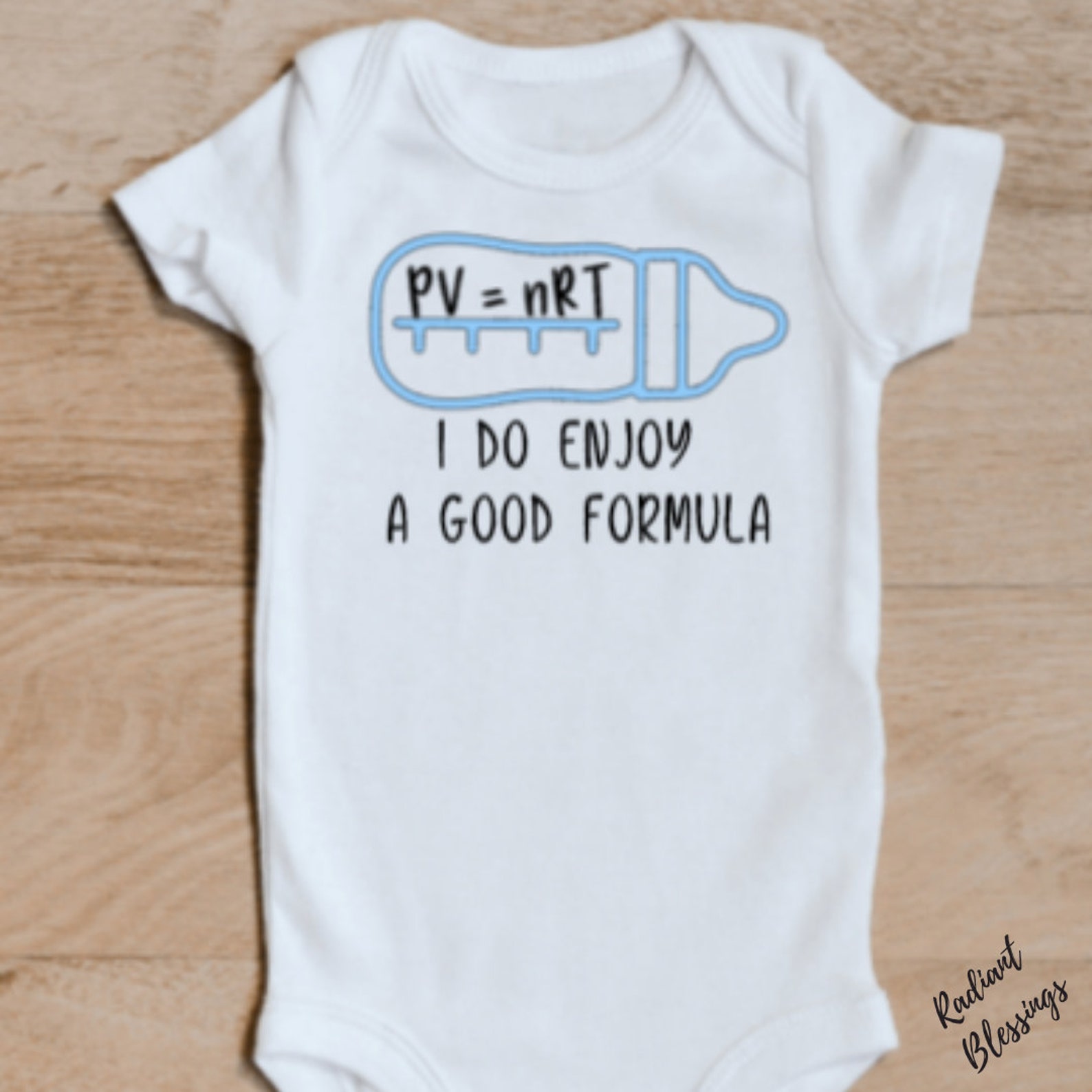 I Do Enjoy A Good Formula Baby Bib / Onesie® Funny Science Pun Bib ...