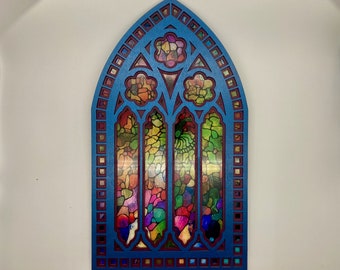 Church Window Poster | Etsy