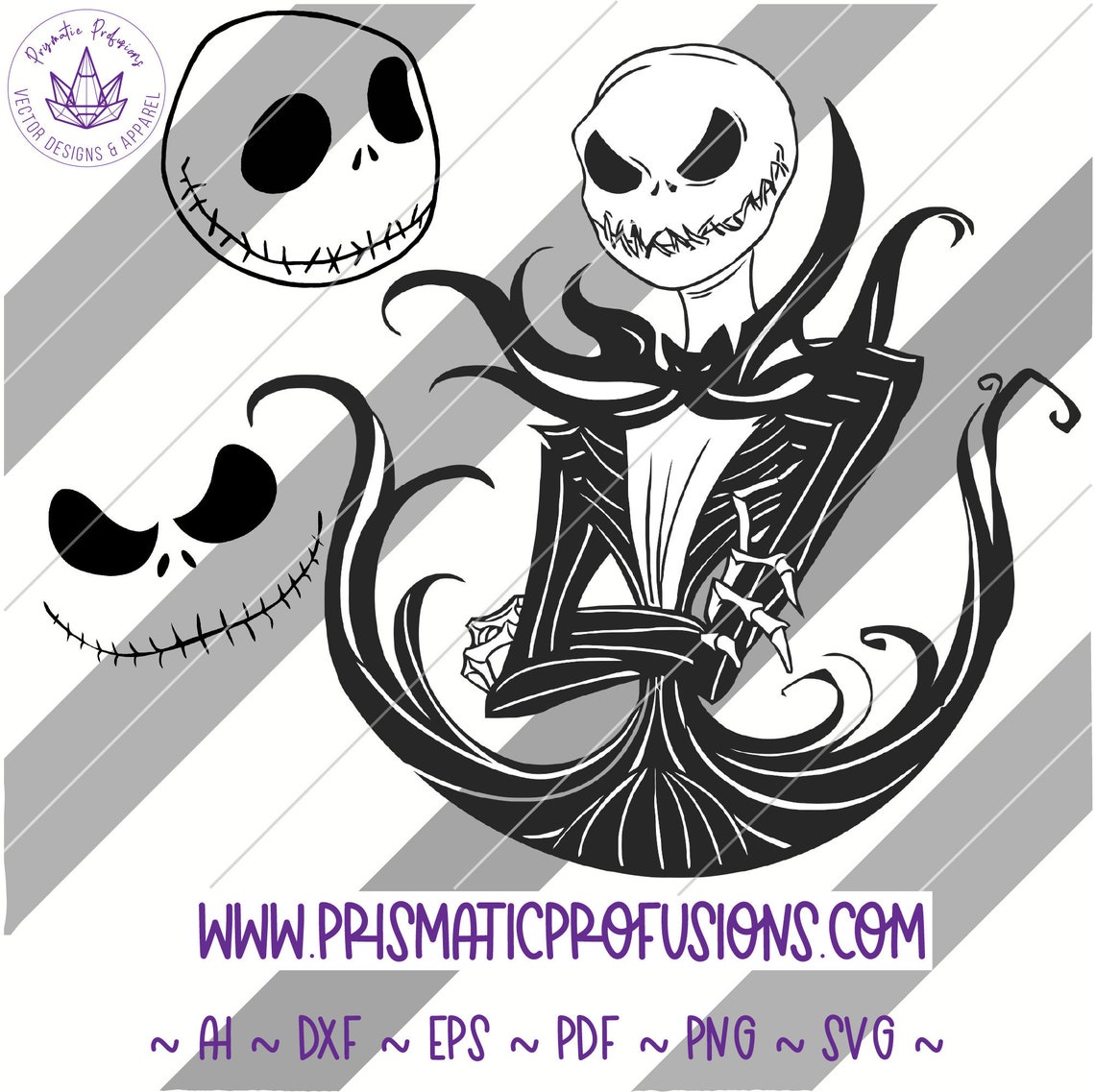 Jack Skellington Jack Skellington SVG Jack Skellington - Etsy