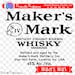 Makers Mark Makers Mark SVG Makers Mark Clipart Makers - Etsy