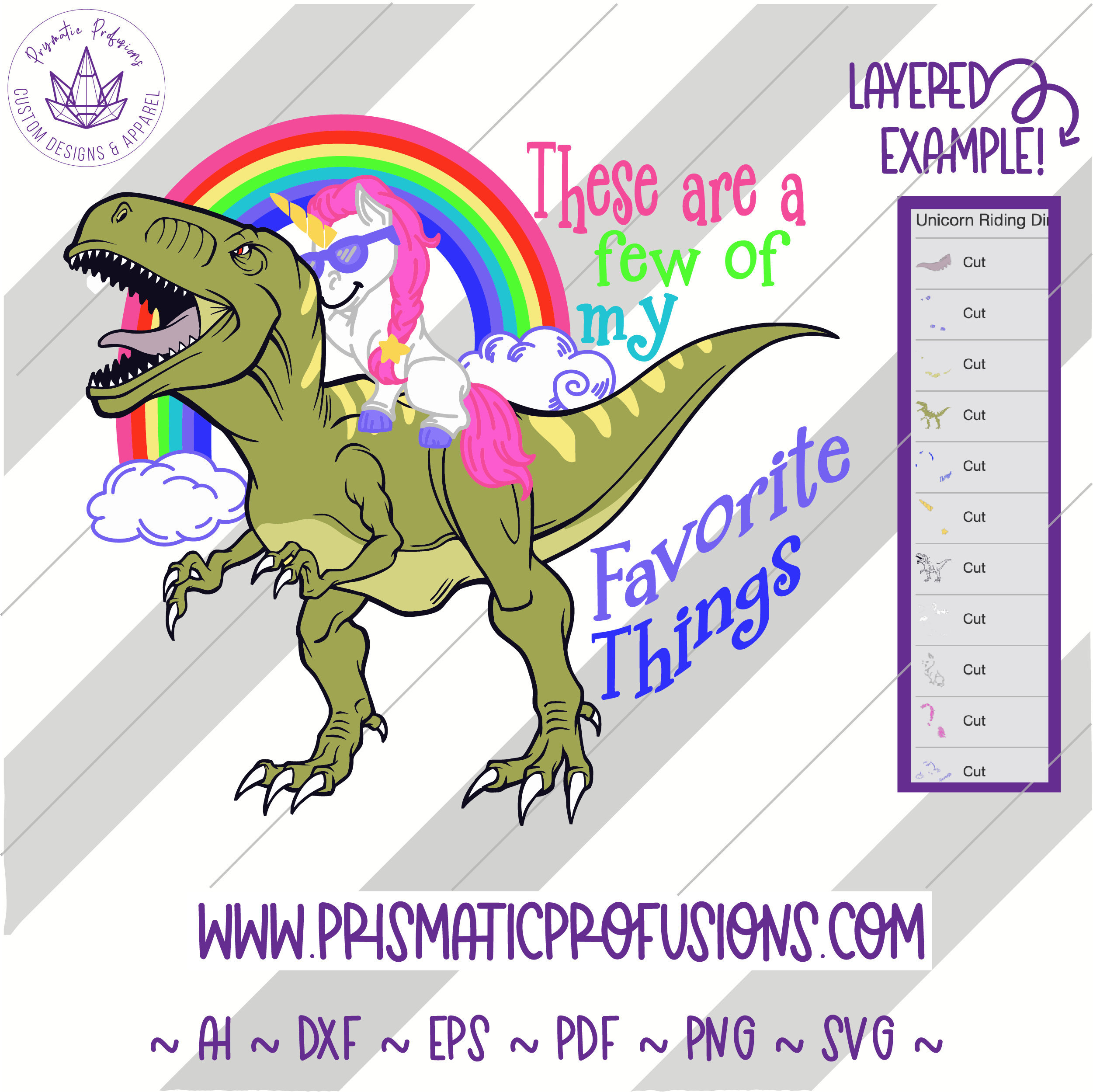 Unicorn Riding a Dinosaur Unicorn Riding a Dinosaur SVG | Etsy