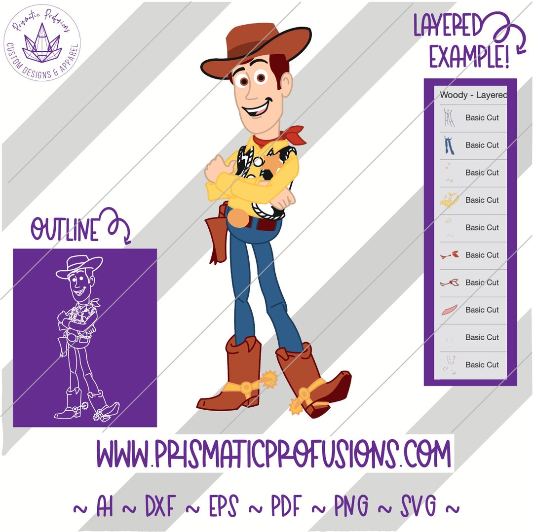 Woody, Woody SVG, Woody Clipart Woody Cut File, Woody Birthday - Etsy