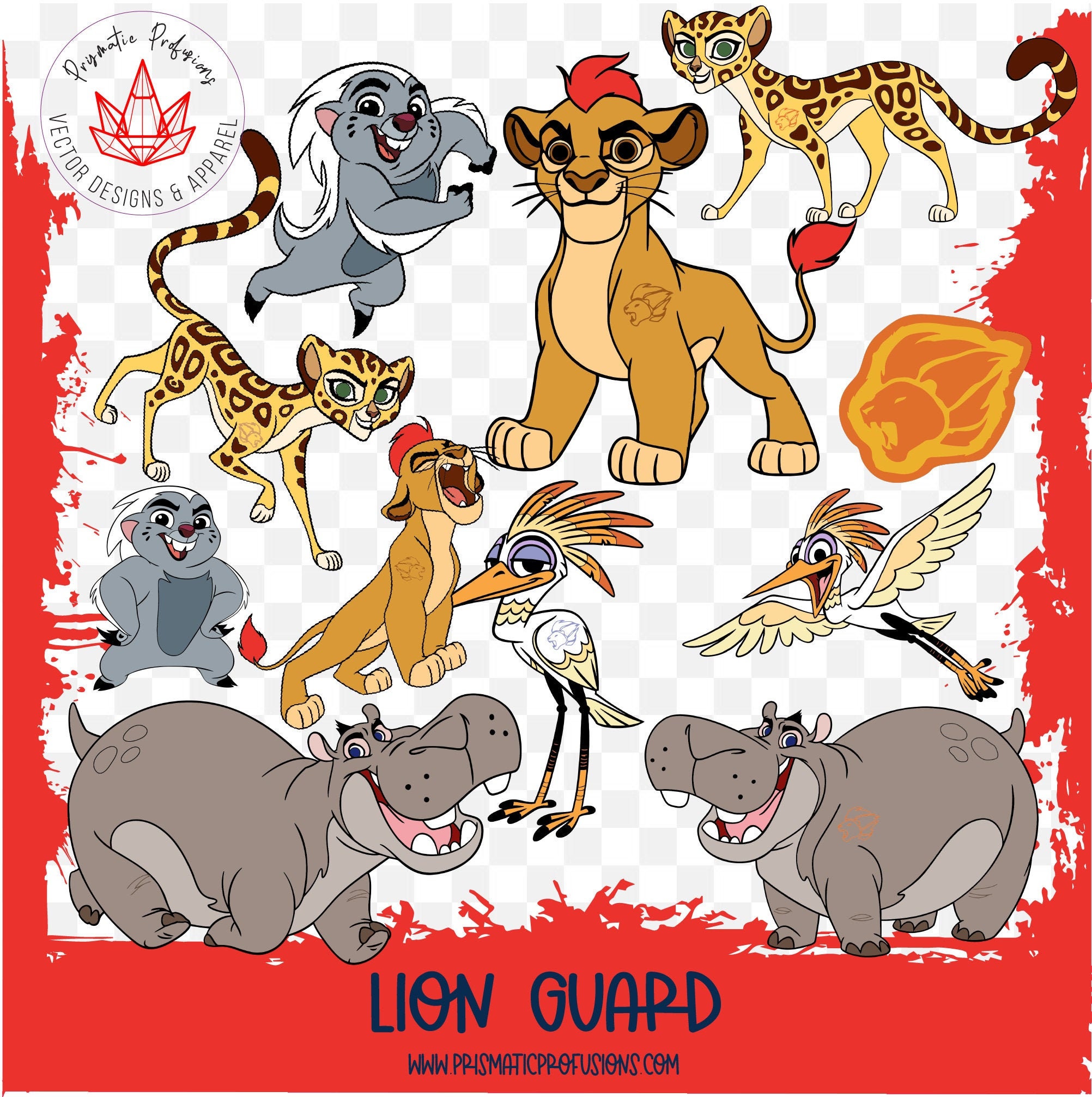 Lion Guard Lion Guard SVG Lion Guard Clipart Lion Guard Cut | Etsy UK