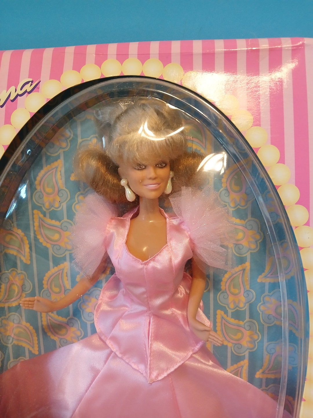 Rare A Portrait of Vanna Doll Happy Mothers Day in Pink Dress in ...