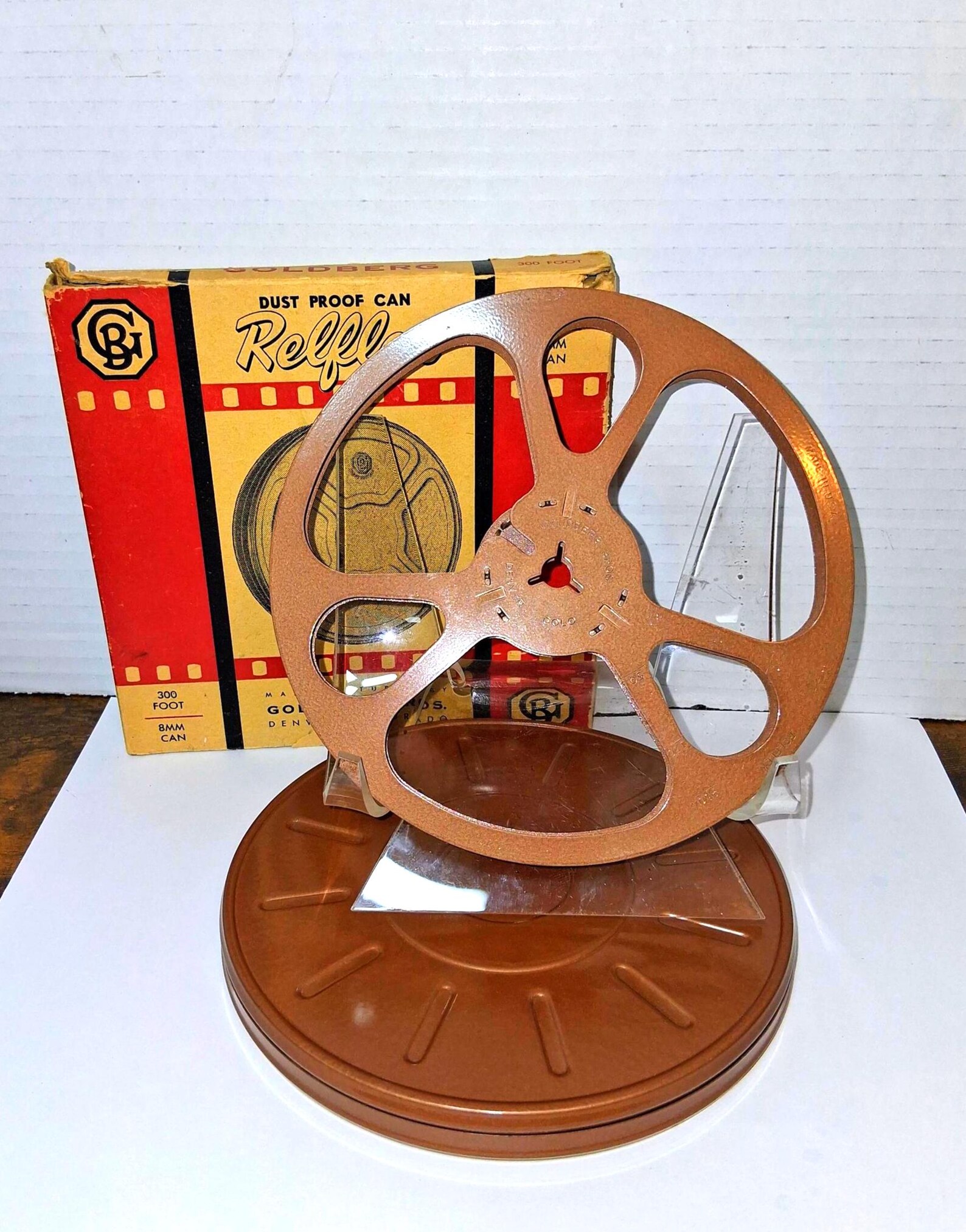Brown Steel 8MM (300) Dust Proof Can Reflex " Reels and Cans" by ...
