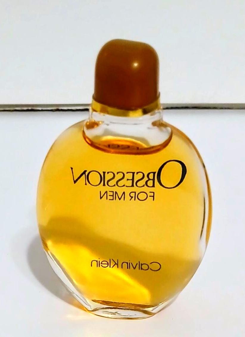 Miniature Glass Factice Vanity Perfume Full Bottle Calvin Klein ...