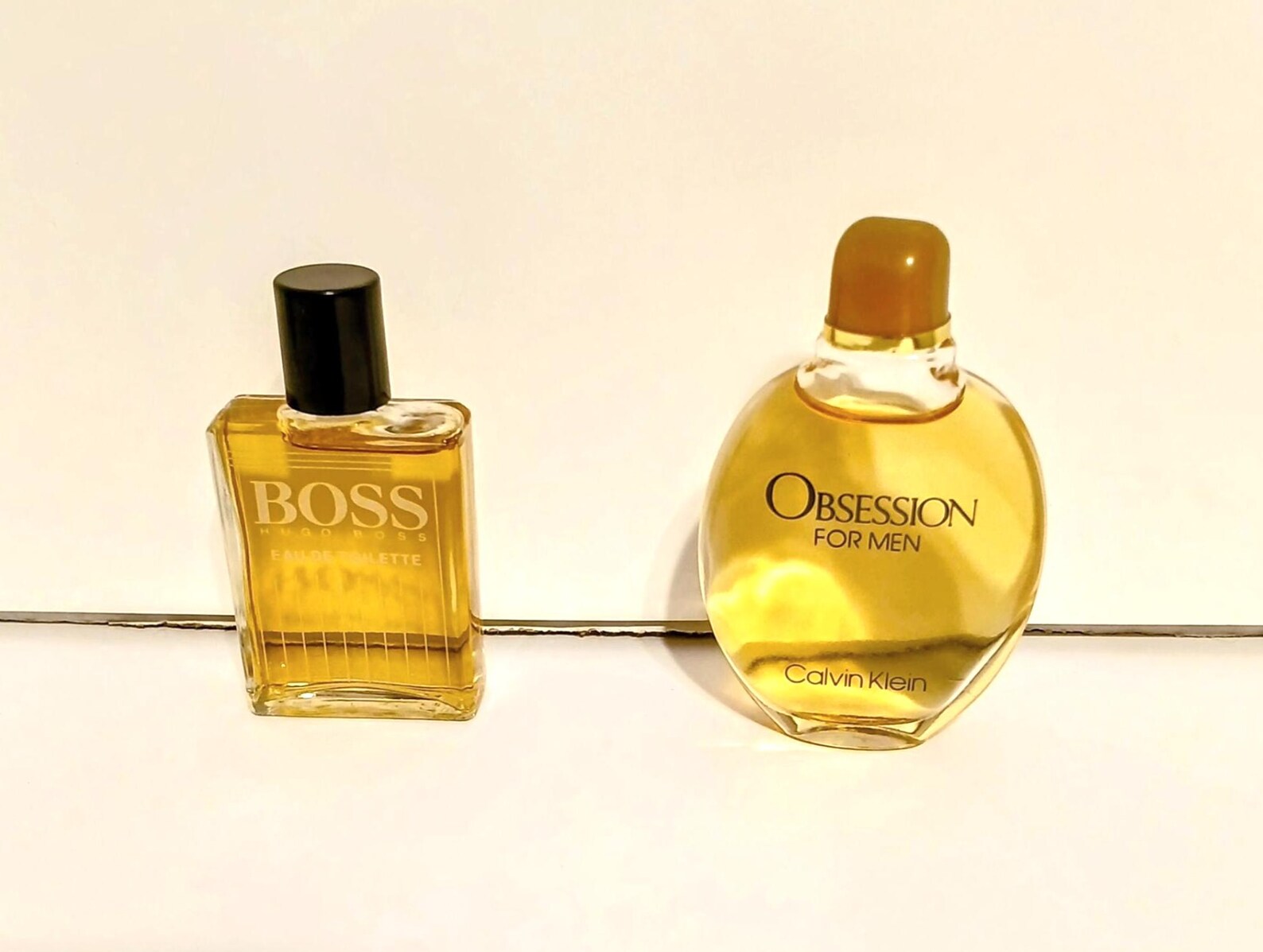 Miniature Glass Factice Vanity Perfume Full Bottle Calvin Klein ...