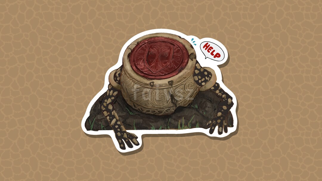 ELDEN RING Iron Fist Alexander Potboy Sticker HOMEMADE - Etsy