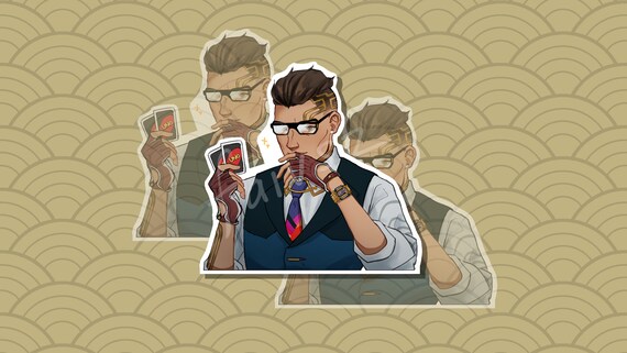 VALORANT Chamber Uno Sticker 3 Inch Laminated Vinyl Sticker - Etsy