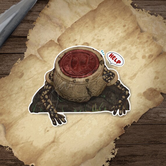 ELDEN RING Iron Fist Alexander Potboy Sticker HOMEMADE | Etsy