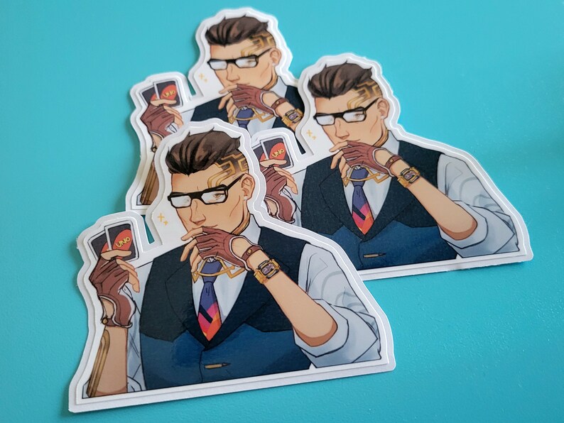VALORANT Chamber Uno Sticker 3 Inch Laminated Vinyl Sticker - Etsy