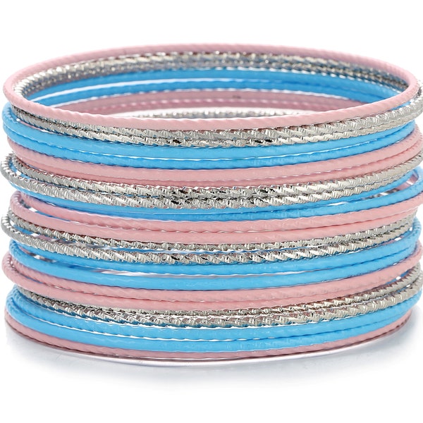 Mixed Metal Bangle - Etsy