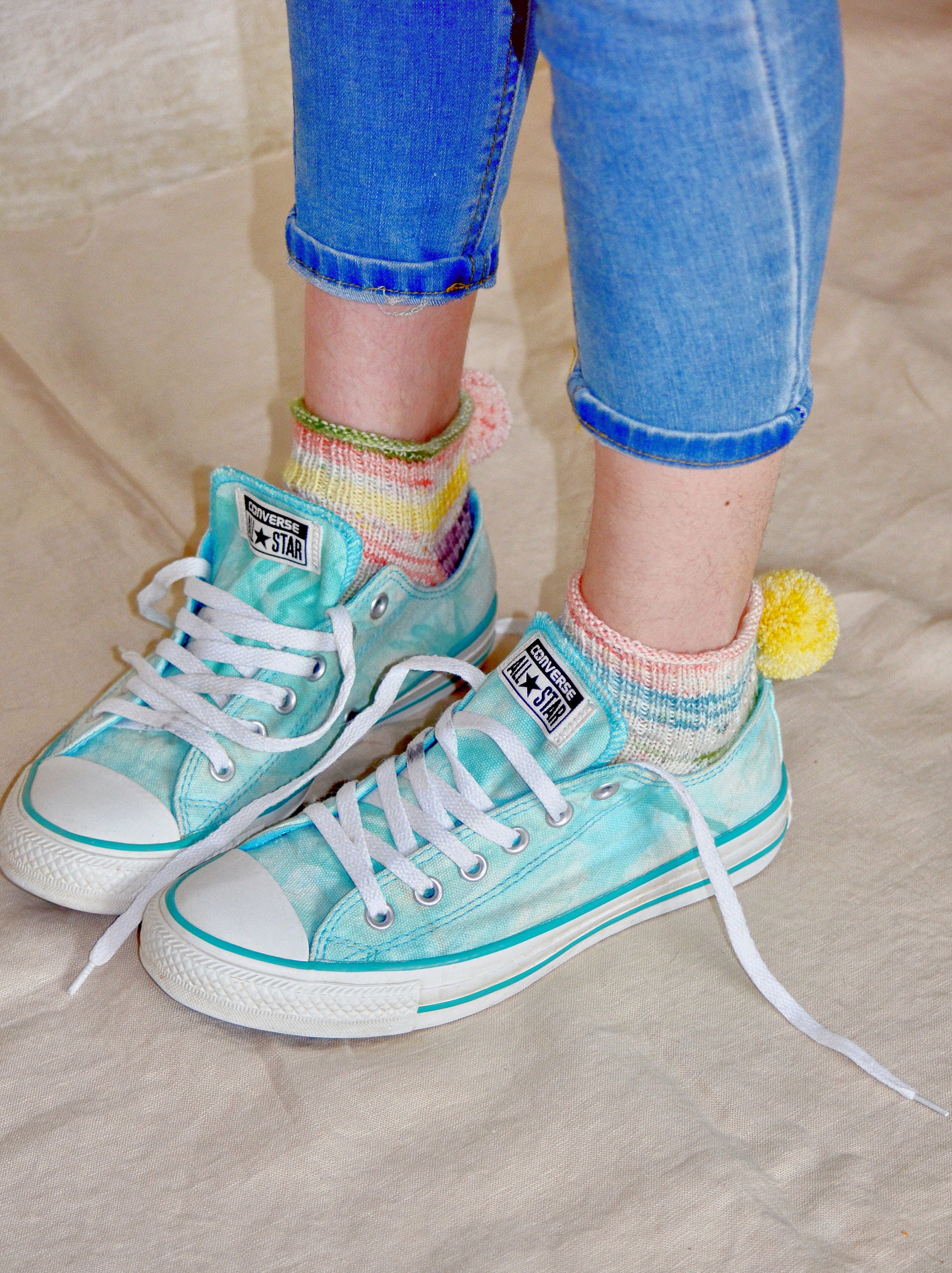 Welcome Spring Socks Knitting Pattern. Instant Download | Etsy