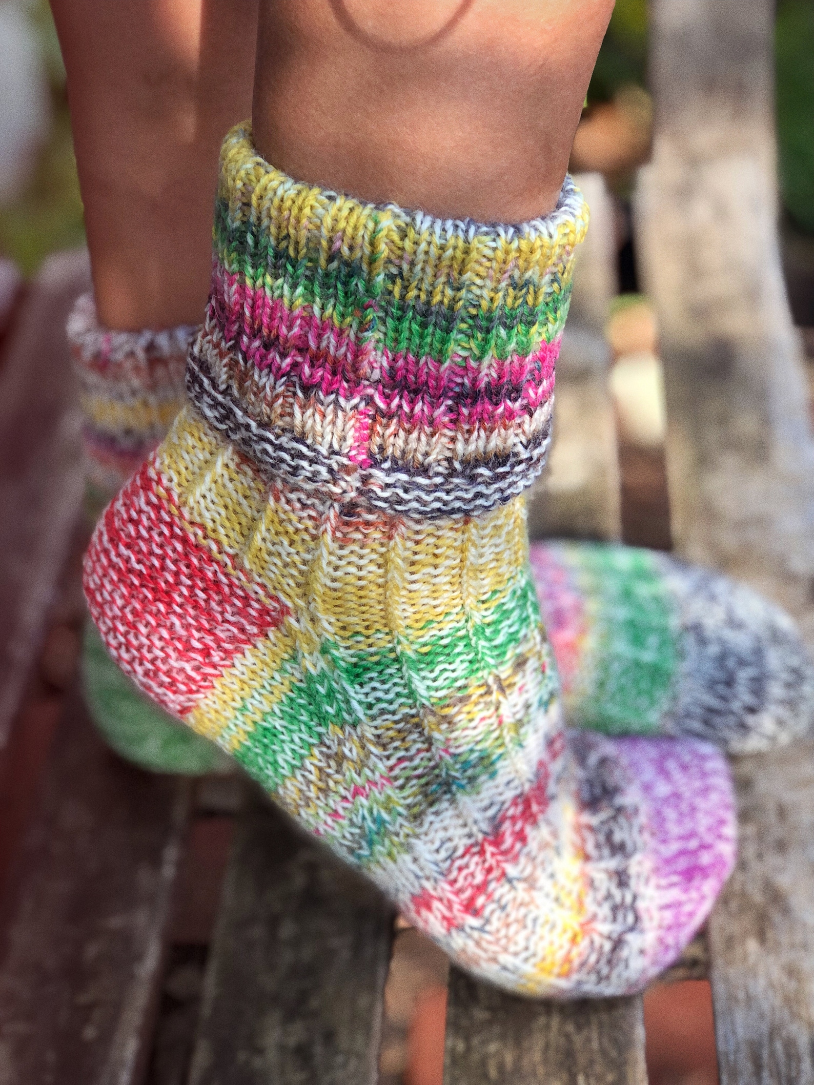 Scrappy Socks and How to Knit Them Instructions. Your Guide in Scrappy ...