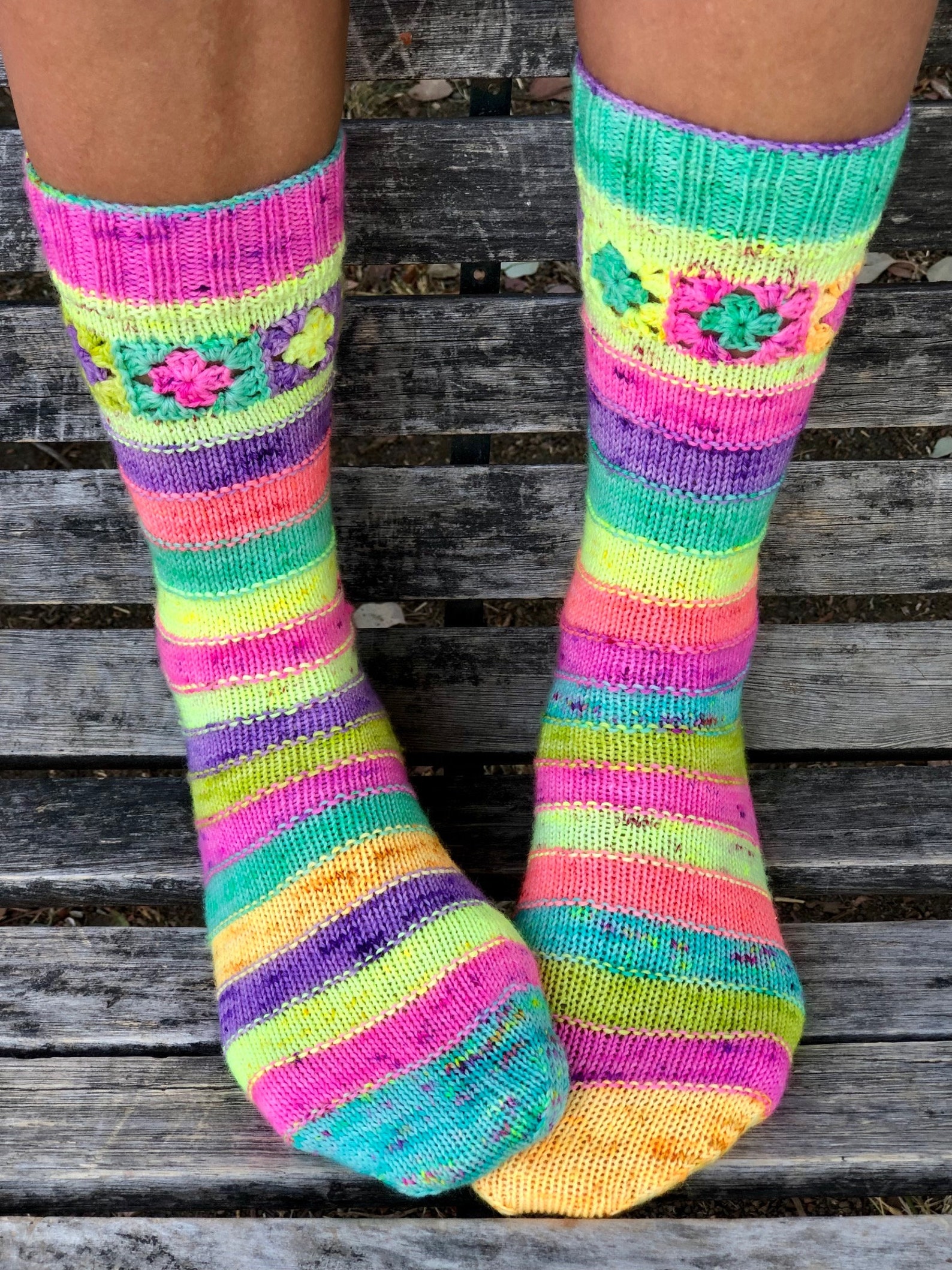 Scrappy Socks and How to Knit Them Instructions. Your Guide in Scrappy ...