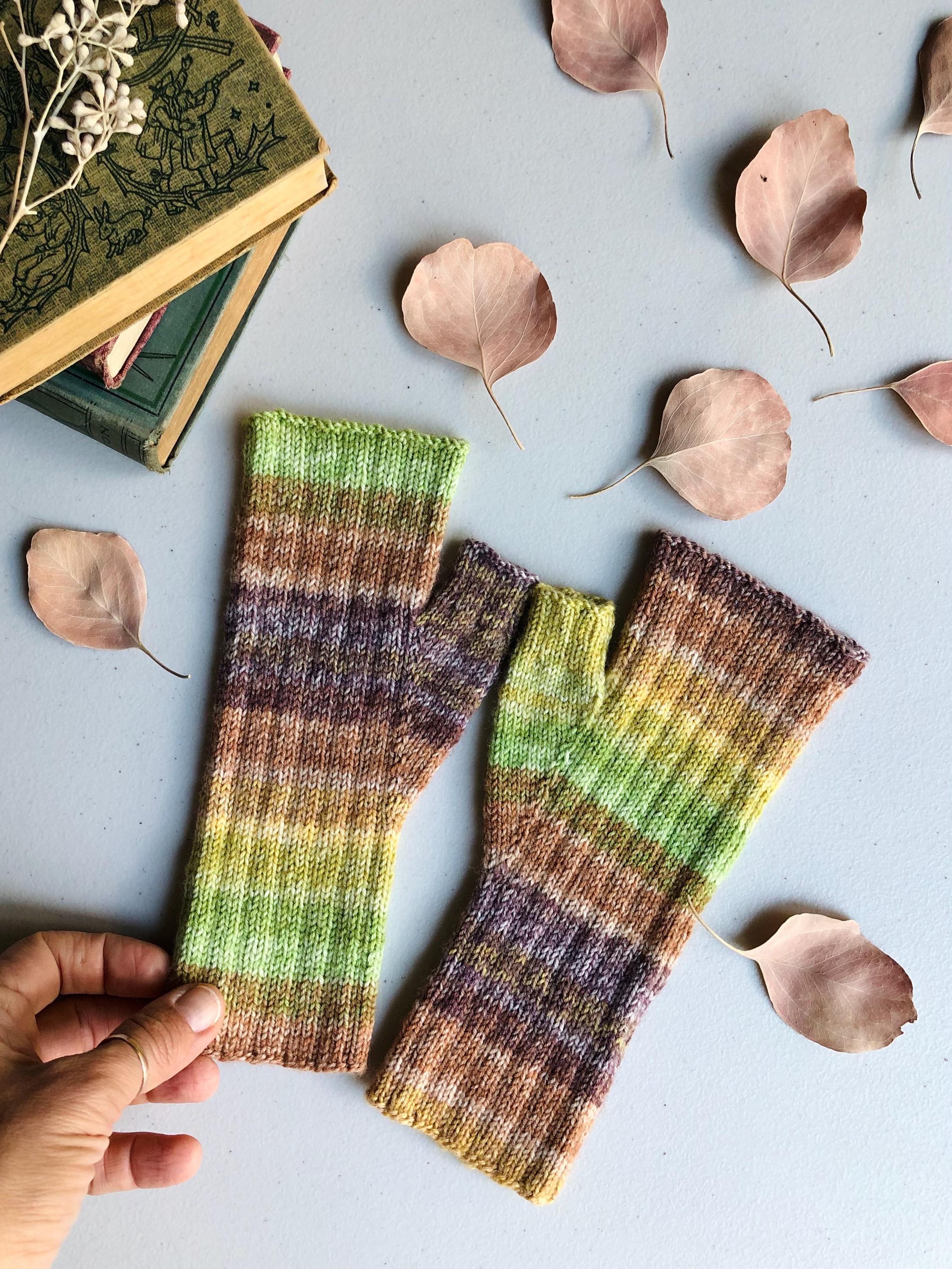 Everything November Mitts KNITTING PATTERN. Pdf Pattern. Instant ...