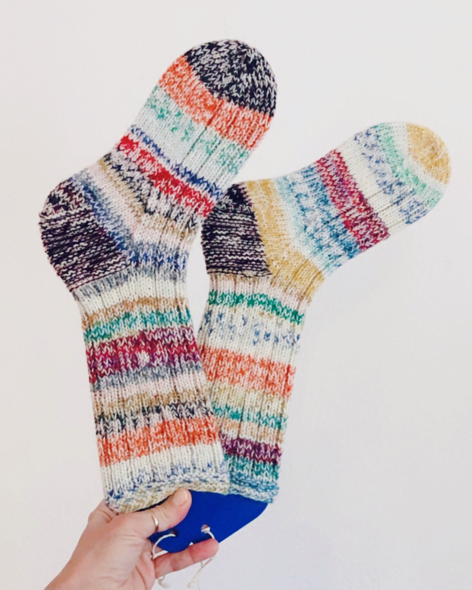 Scrappy Socks and How to Knit Them Instructions. Your Guide in Scrappy ...
