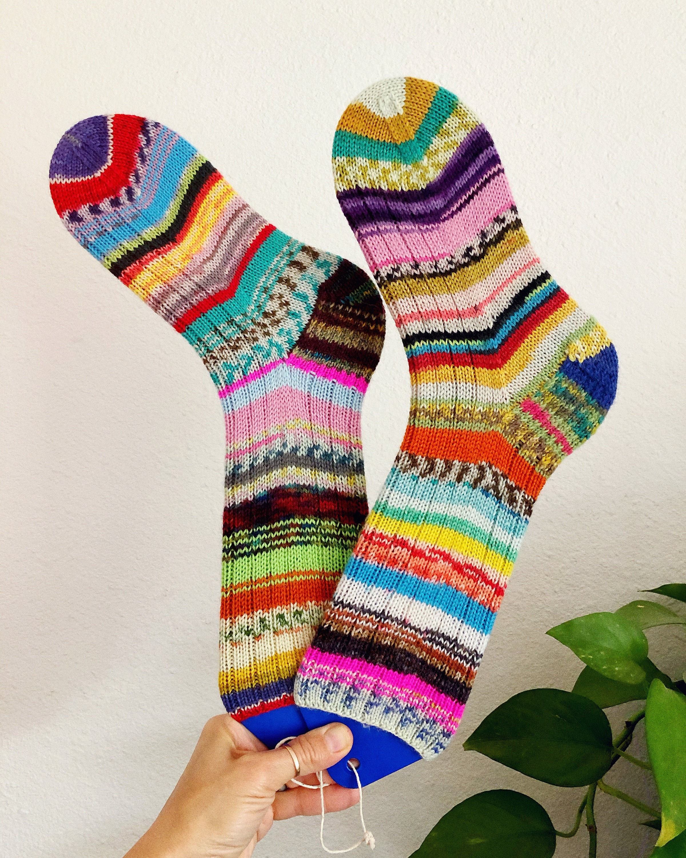 Easy Peasy Ribbed Socks KNITTING PATTERN. Digital Download. - Etsy