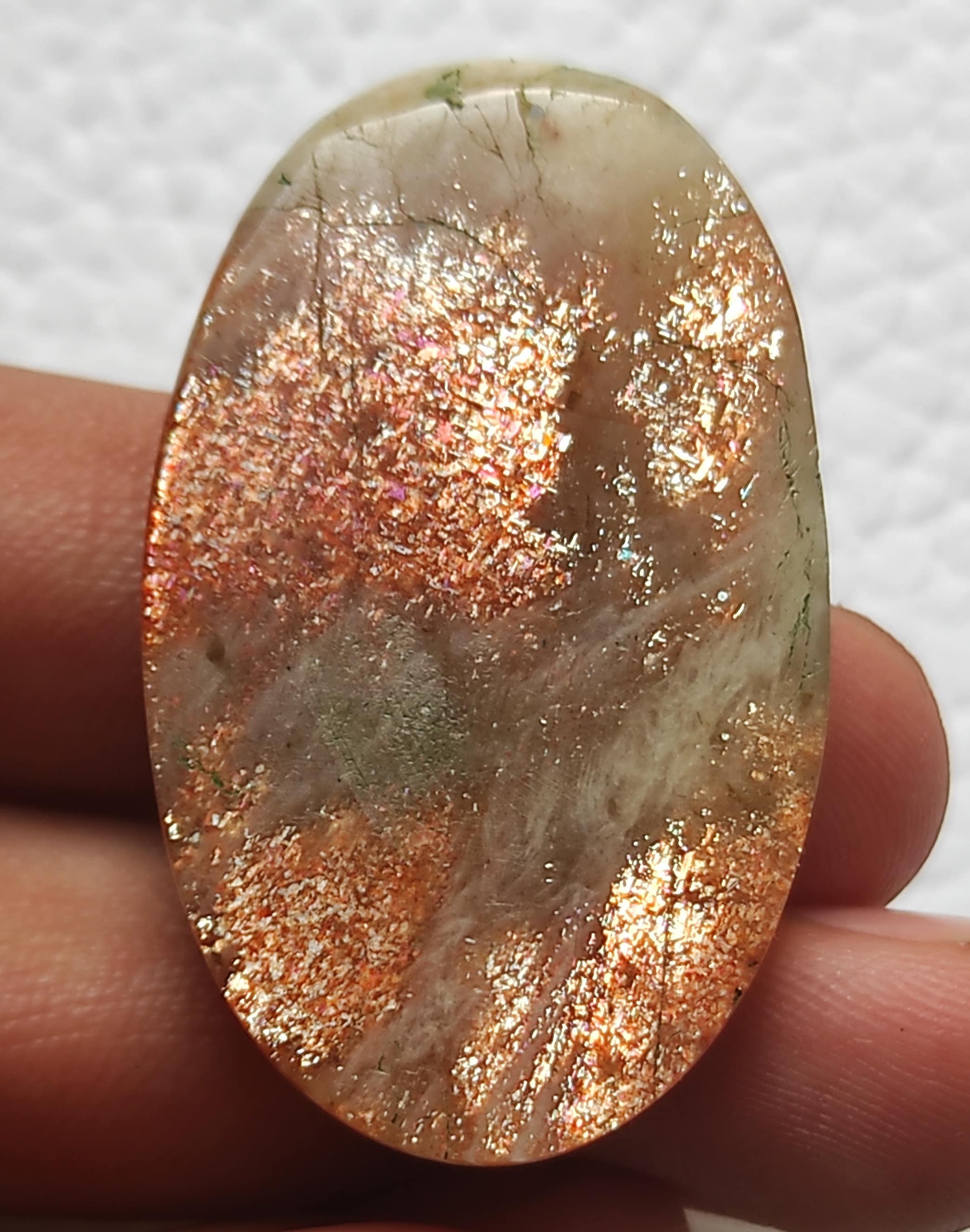 Sun stone ovel shape raw sunstone crystal Grade AAA healing | Etsy