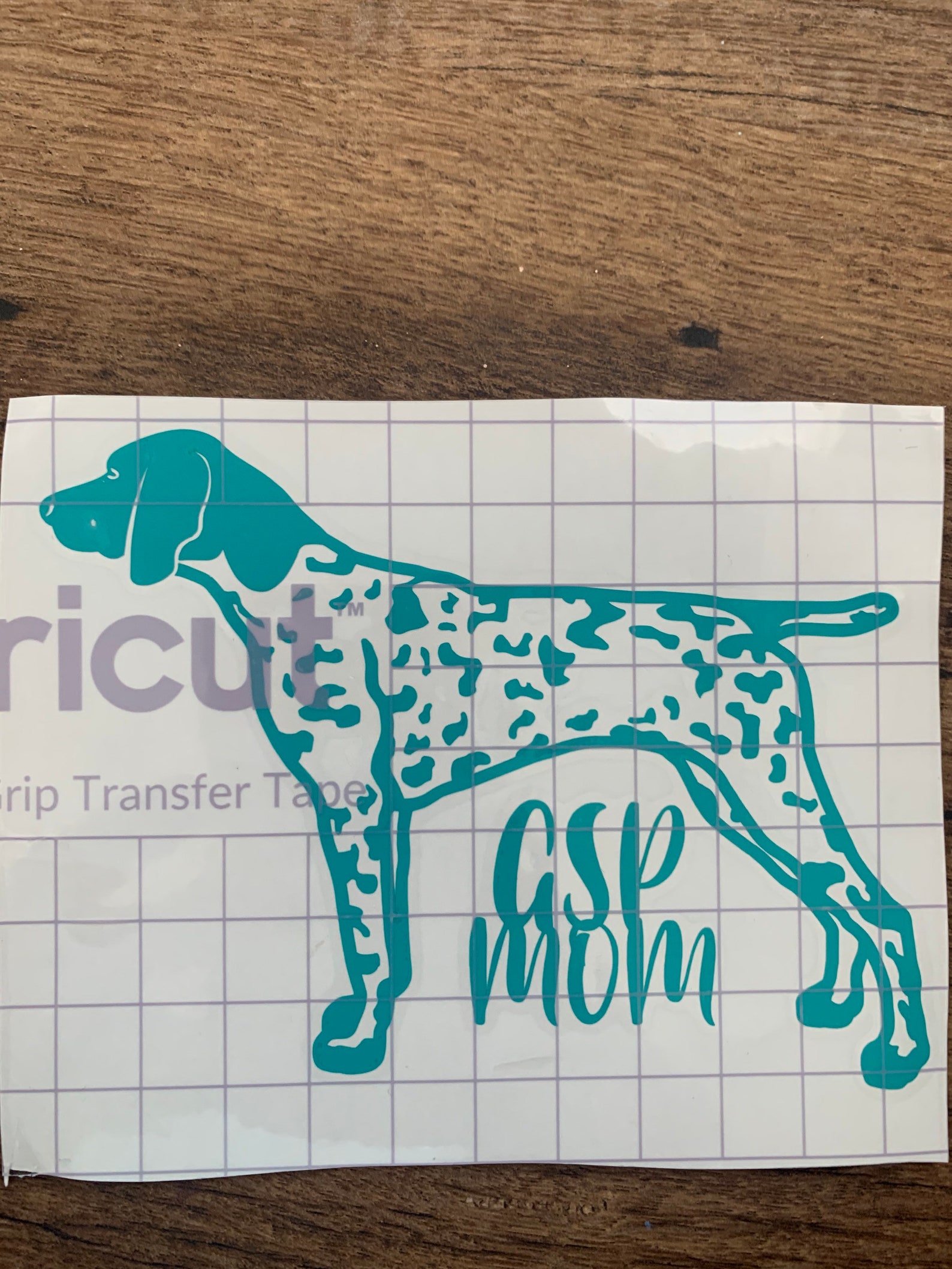 German ShortHaired pointer mom decal GSP stickers cute GSP | Etsy