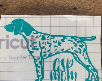 German Shorthaired Pointer Decal | Etsy