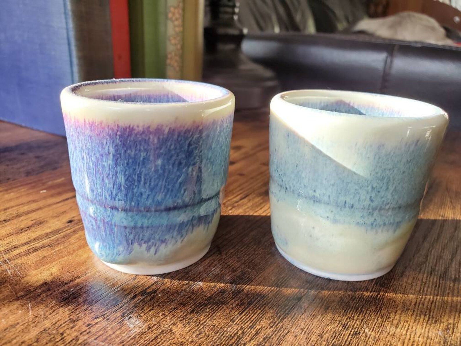 Ceramic Porcelain Sake Shot Glass Set set of Two - Etsy