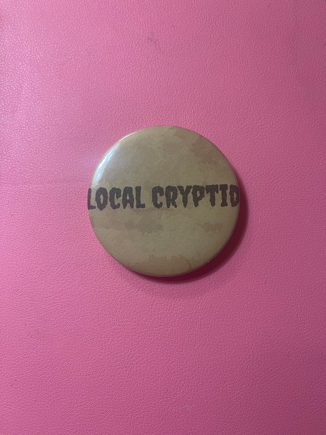 Local Cryptid Button Badge Pin - Etsy