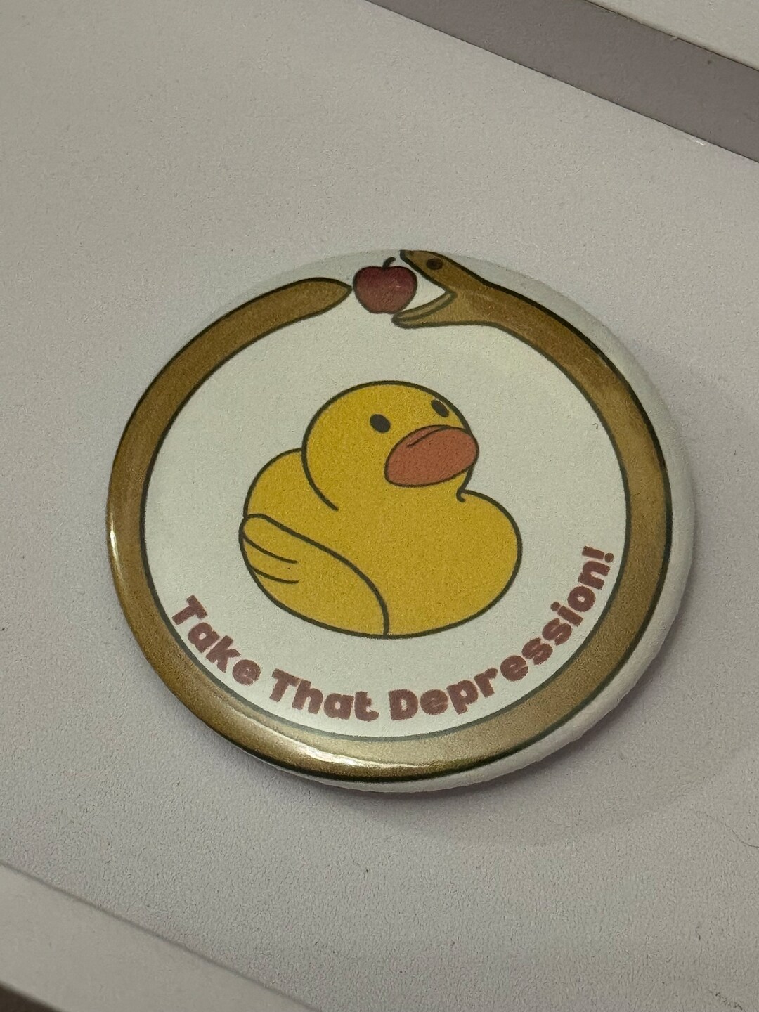 Take That Depression Button Badge Pin - Etsy