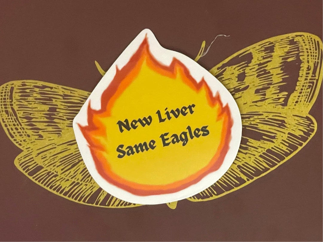 New Liver Same Eagles Prometheus Fire Greek Mythology Bumper Sticker ...