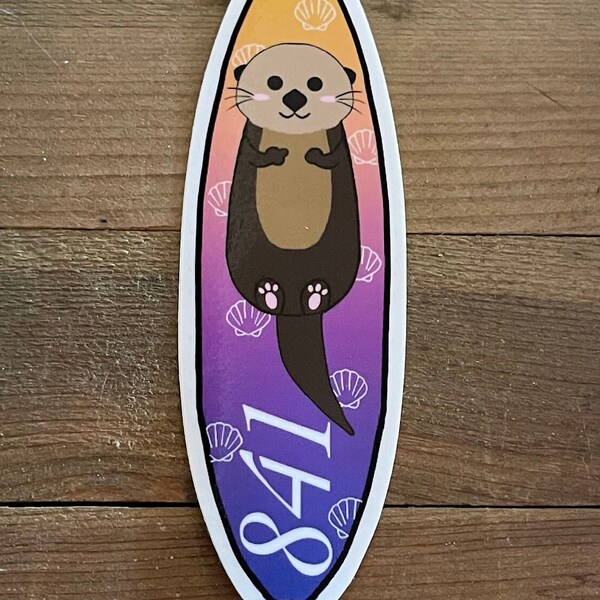 Otter Decal - Etsy