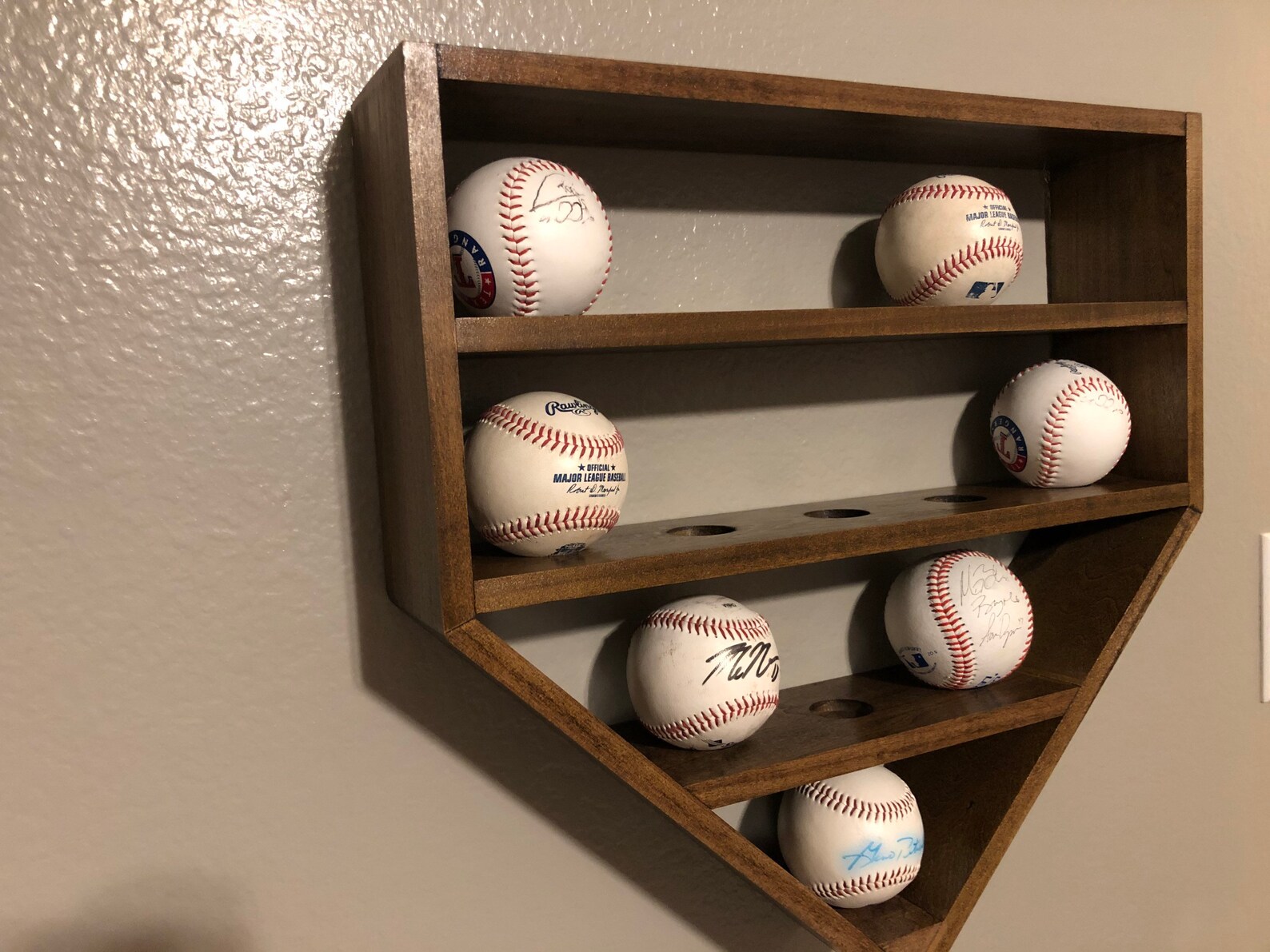 Baseball Display Trophy Display Baseball Shelf Regulation - Etsy