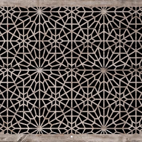 Moroccan Wall Stencil - Etsy