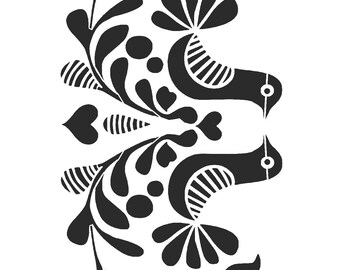 Scandinavian Stencil | Etsy