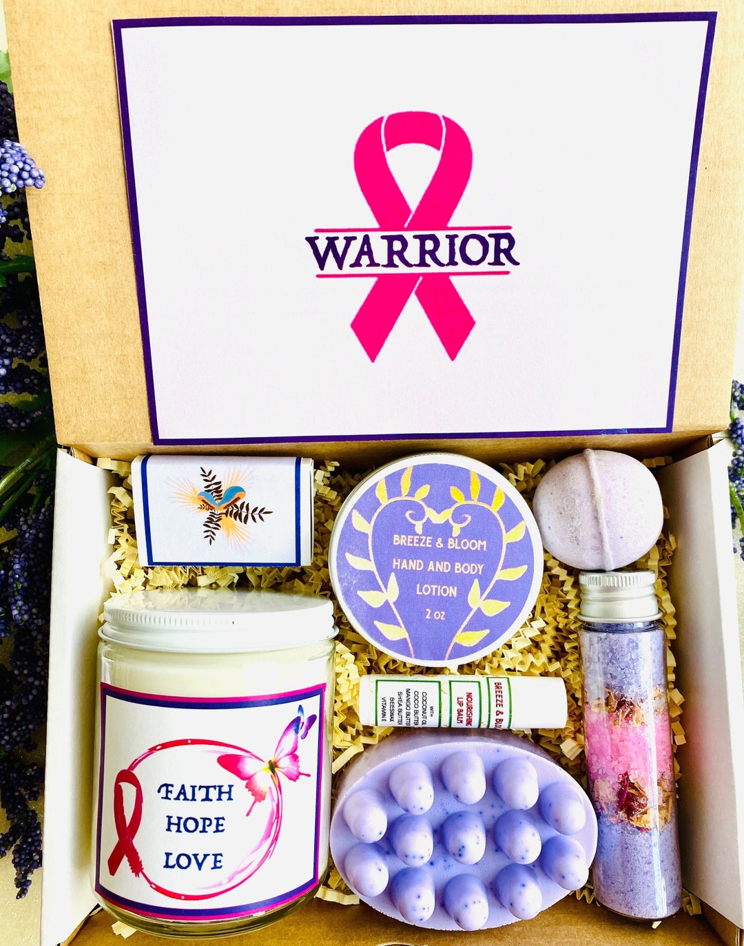 Cancer Gift Basket for Women Cancer Gift Box Cancer Care Package Cancer Survivor Cancer Patients ...