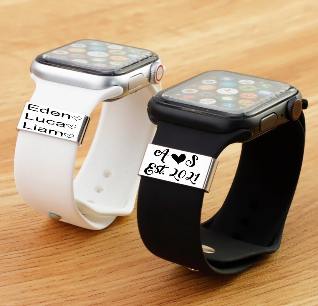 Watch Charm personalized Watch Band Charm Custom Watch Charm Fathers ...