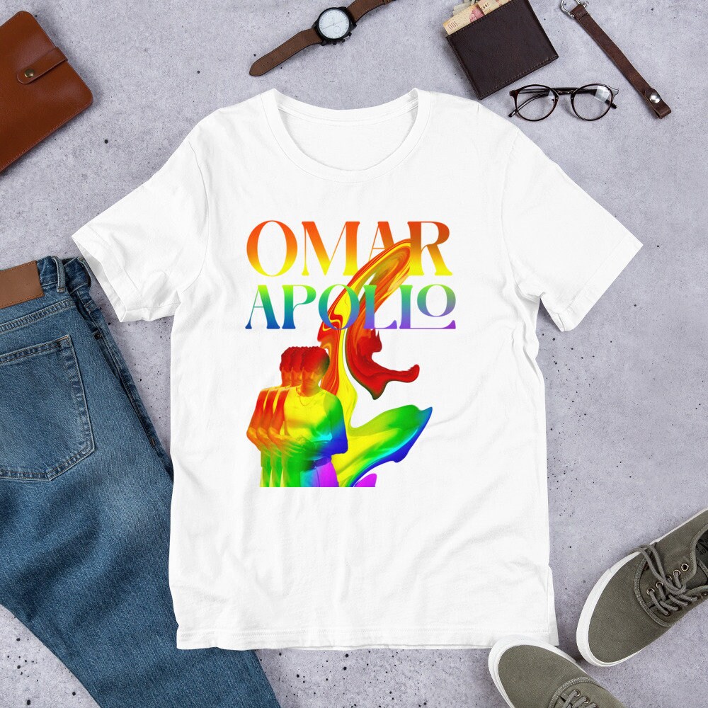 Omar Apollo Rainbow Tee - Etsy
