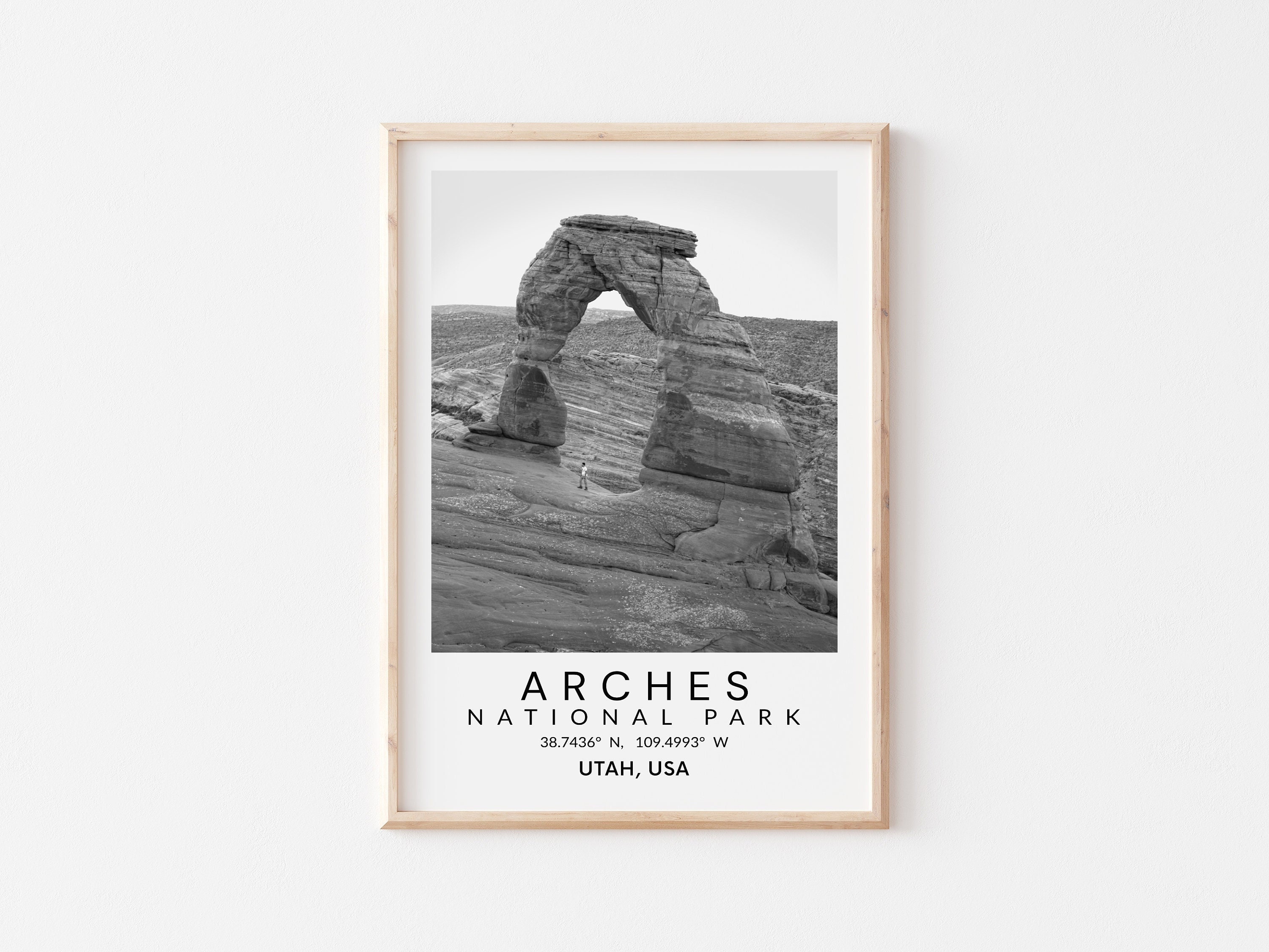 Arches National Park Poster Print - Delicate Arch - Utah Poster ...