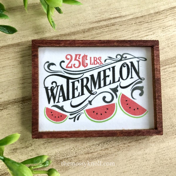 Watermelon Sign - Etsy