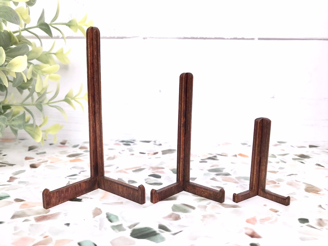 Universal Sign Stand for Miniature Signs Tiered Tray Décor - Etsy