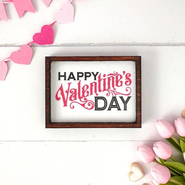 Wooden Valentine Sign - Etsy