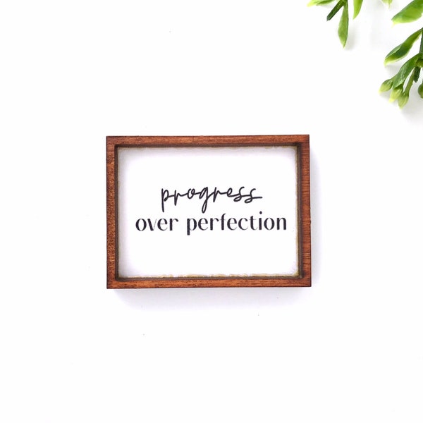 Progress Perfection - Etsy
