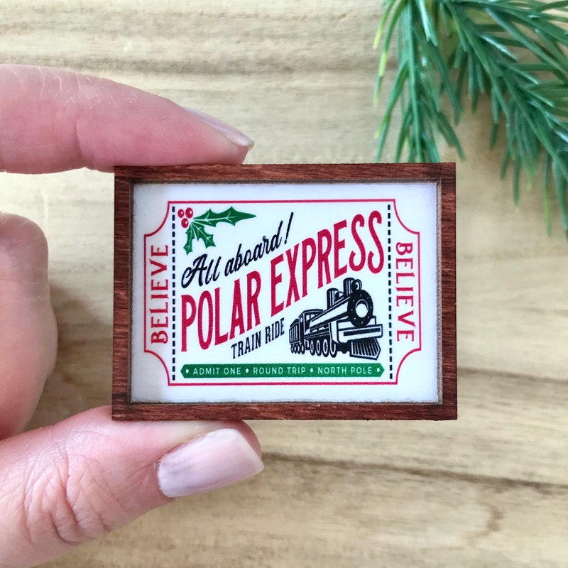 Polar Express Sign - Etsy