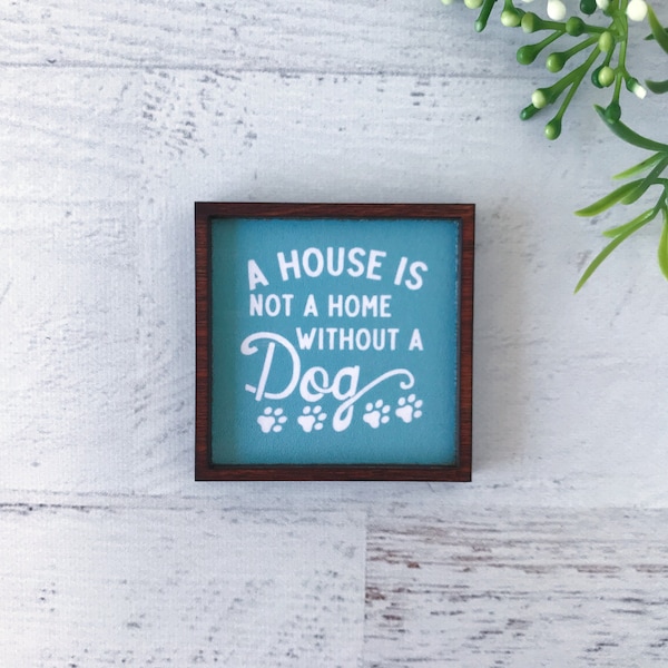 A Home Without a Dog - Etsy
