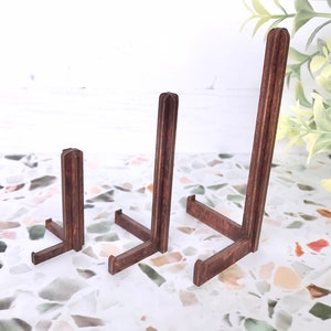 Universal Sign Stand for Miniature Signs | Tiered Tray Décor | Handmade ...