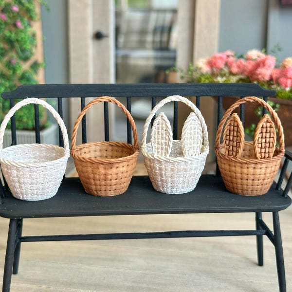 Miniature Easter Baskets - Etsy